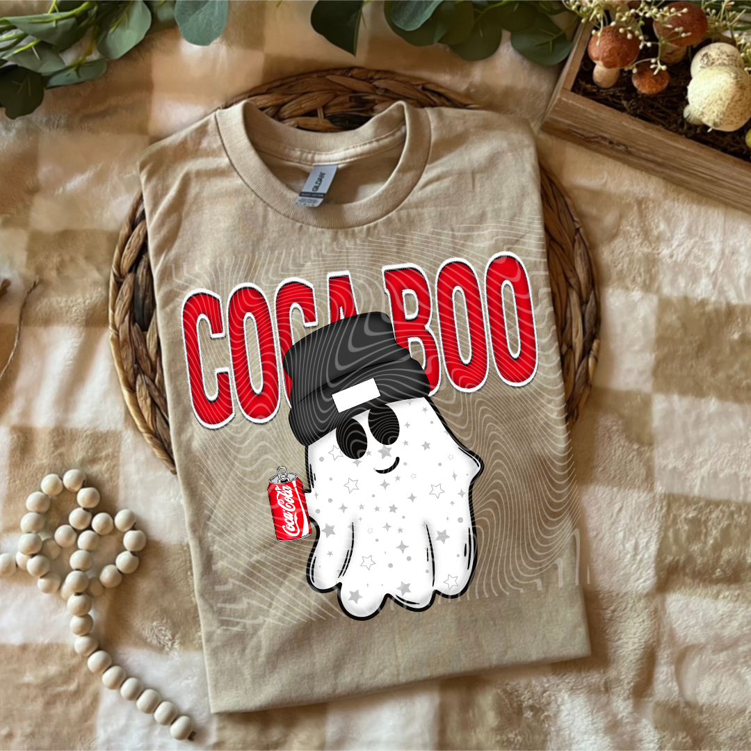 Coca Boo – Plaid Panther DTF Transfers