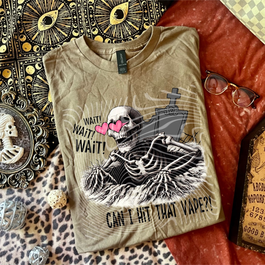 Hit That Vape – Plaid Panther DTF Transfers