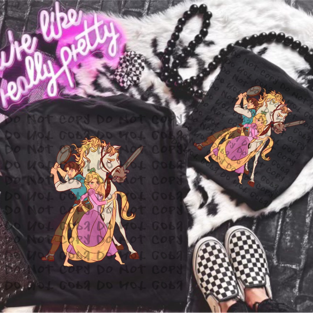 Repunz – Plaid Panther DTF Transfers