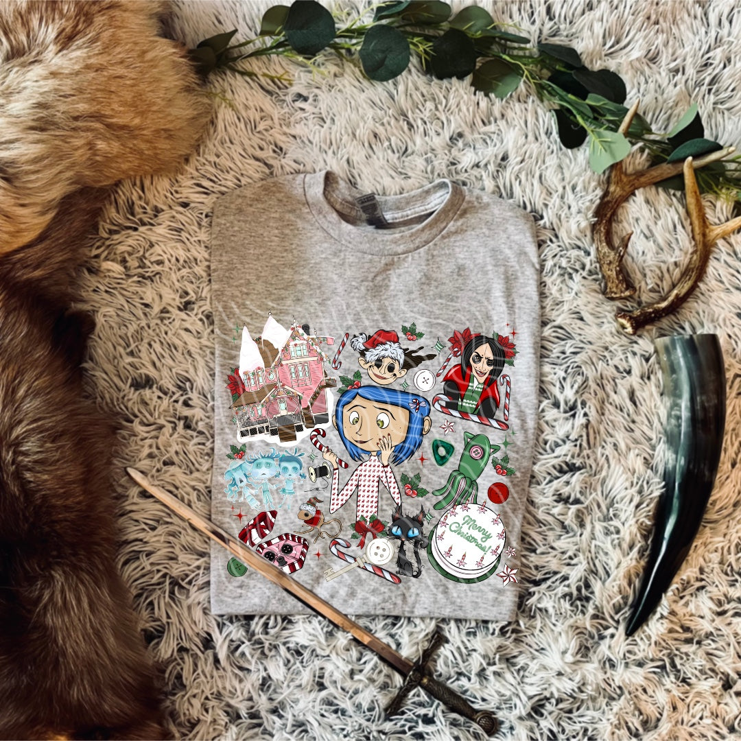 Cora Christmas – Plaid Panther DTF Transfers