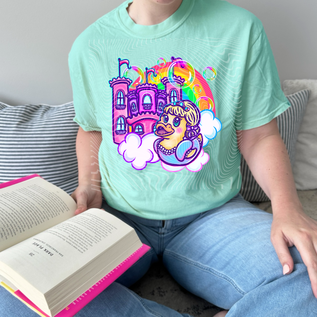 Princess Duck – Plaid Panther DTF Transfers