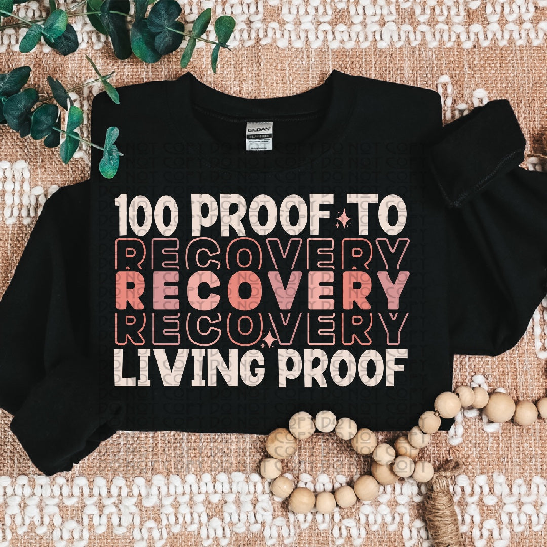 100 Proof – Plaid Panther DTF Transfers