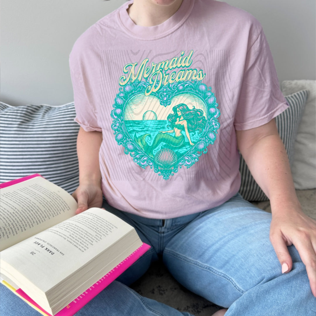 Mermaid Dreams – Plaid Panther DTF Transfers