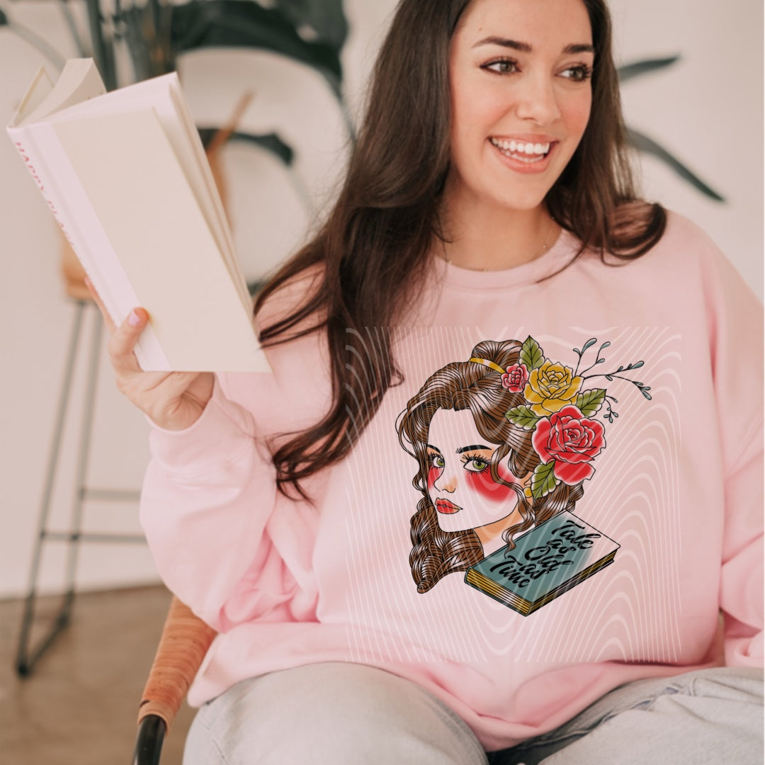 Book Princess – Plaid Panther DTF Transfers