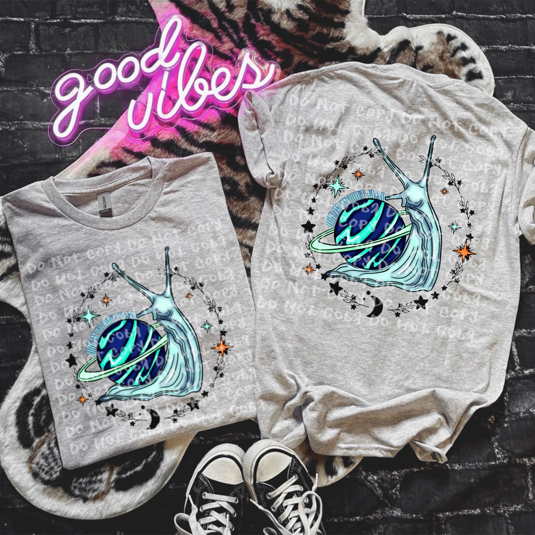 Dream Without Fear – Plaid Panther DTF Transfers