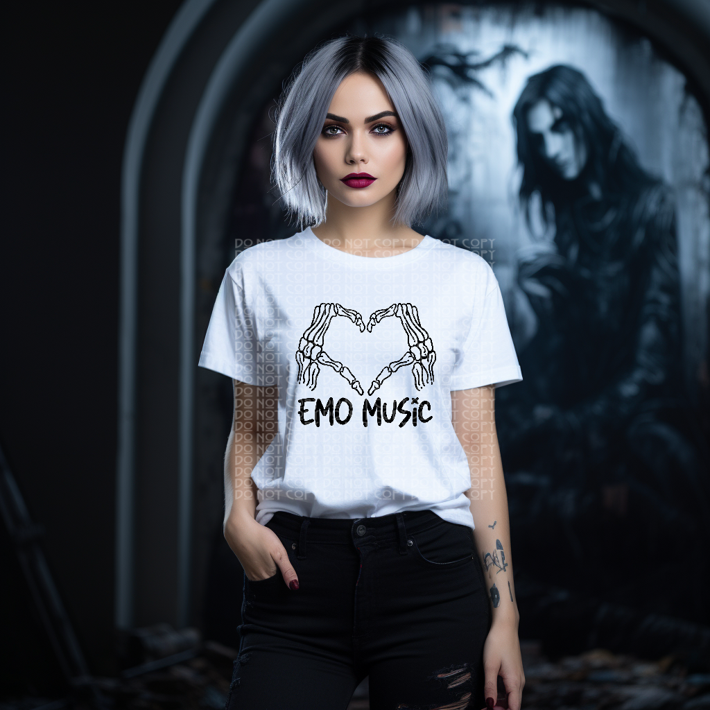 Emo music – Plaid Panther DTF Transfers