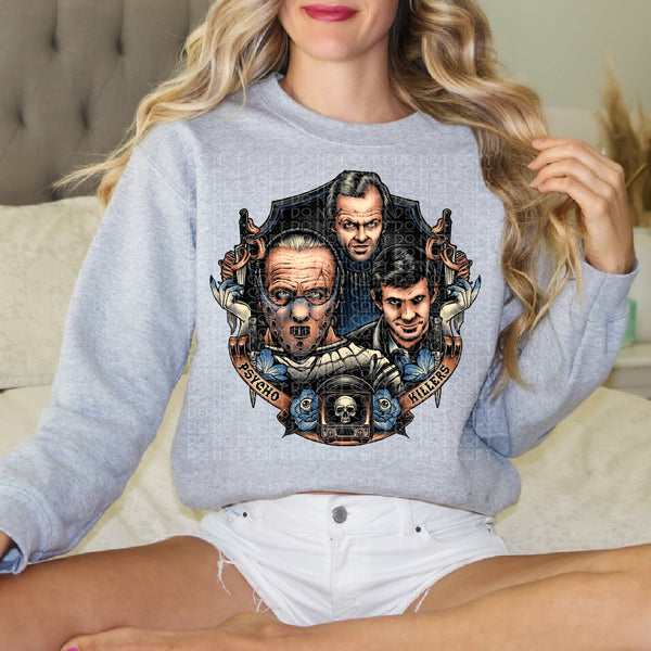 Horror Clan – Plaid Panther DTF Transfers