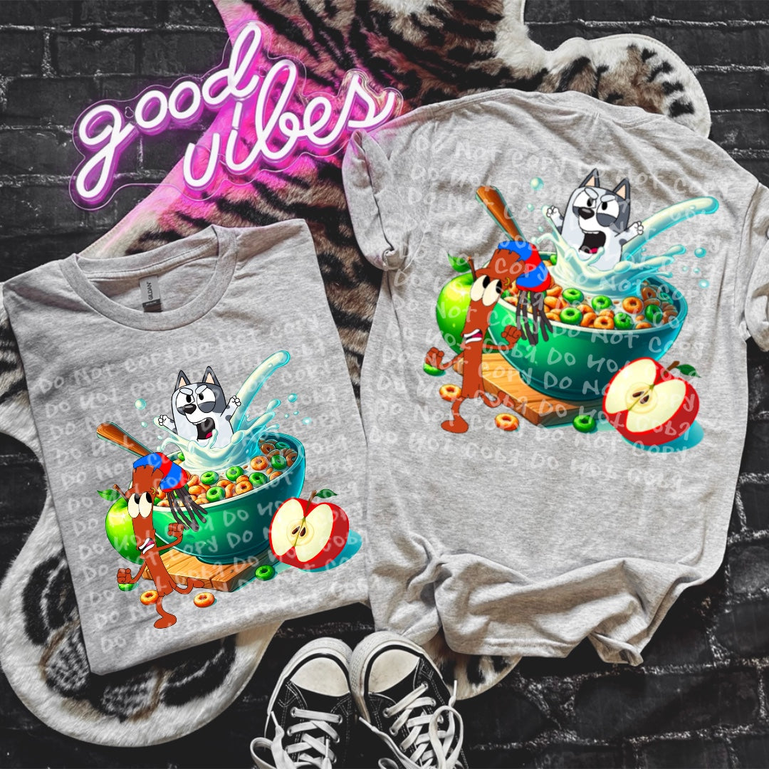 Apple – Plaid Panther DTF Transfers