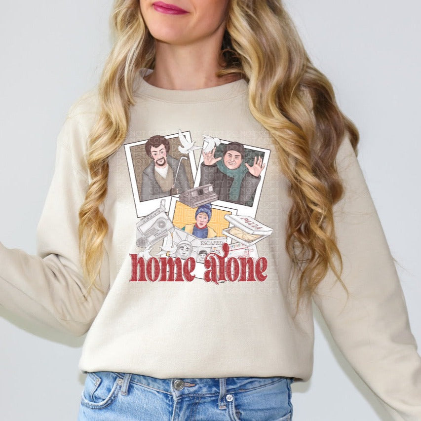 Home Alone Cards – Plaid Panther DTF Transfers