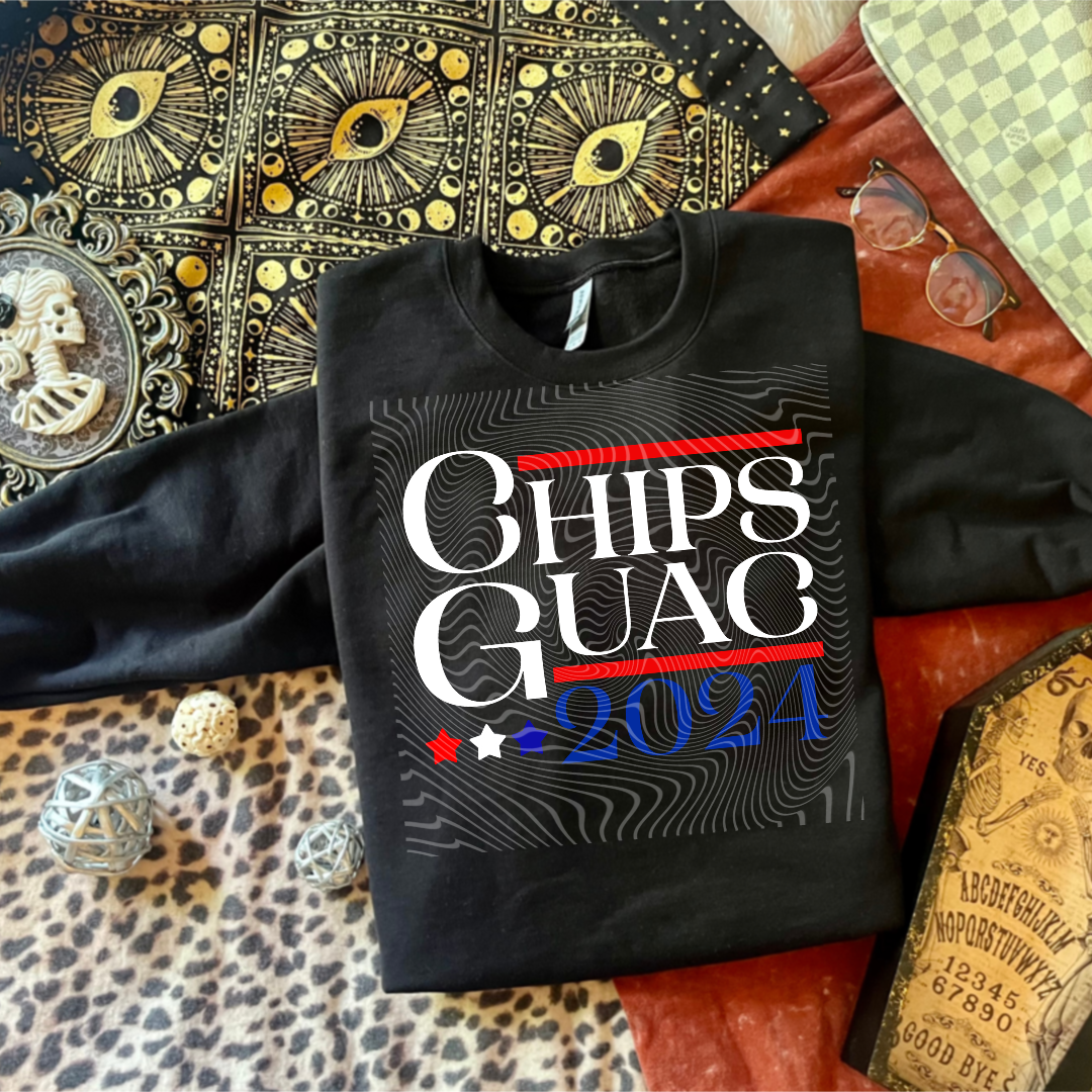 Chips Guac – Plaid Panther DTF Transfers