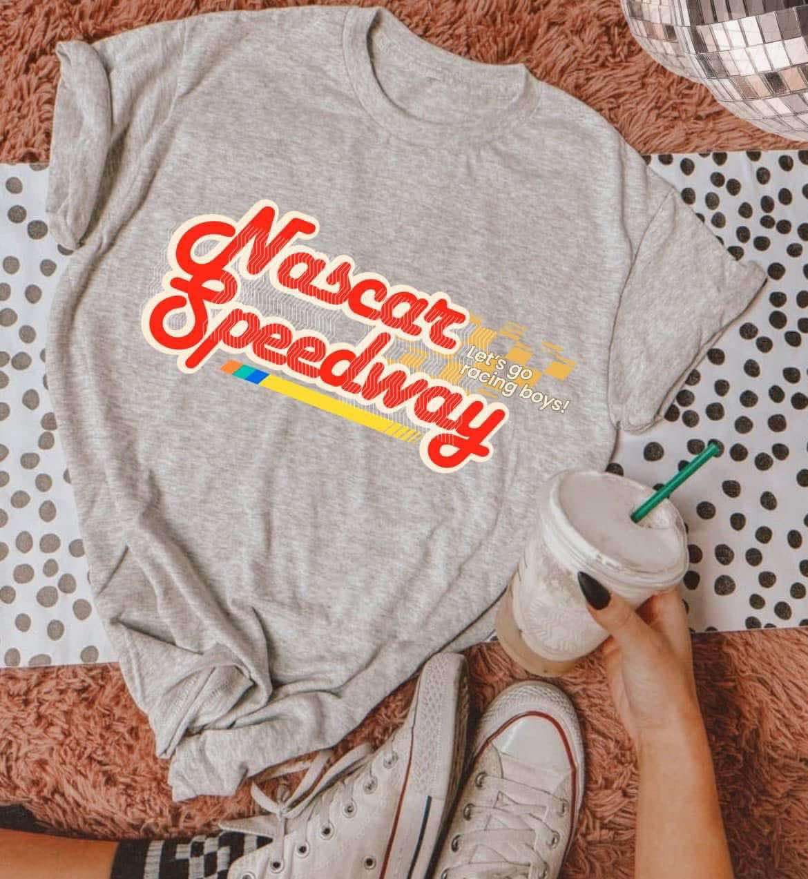 Nascar Speedway – Plaid Panther DTF Transfers