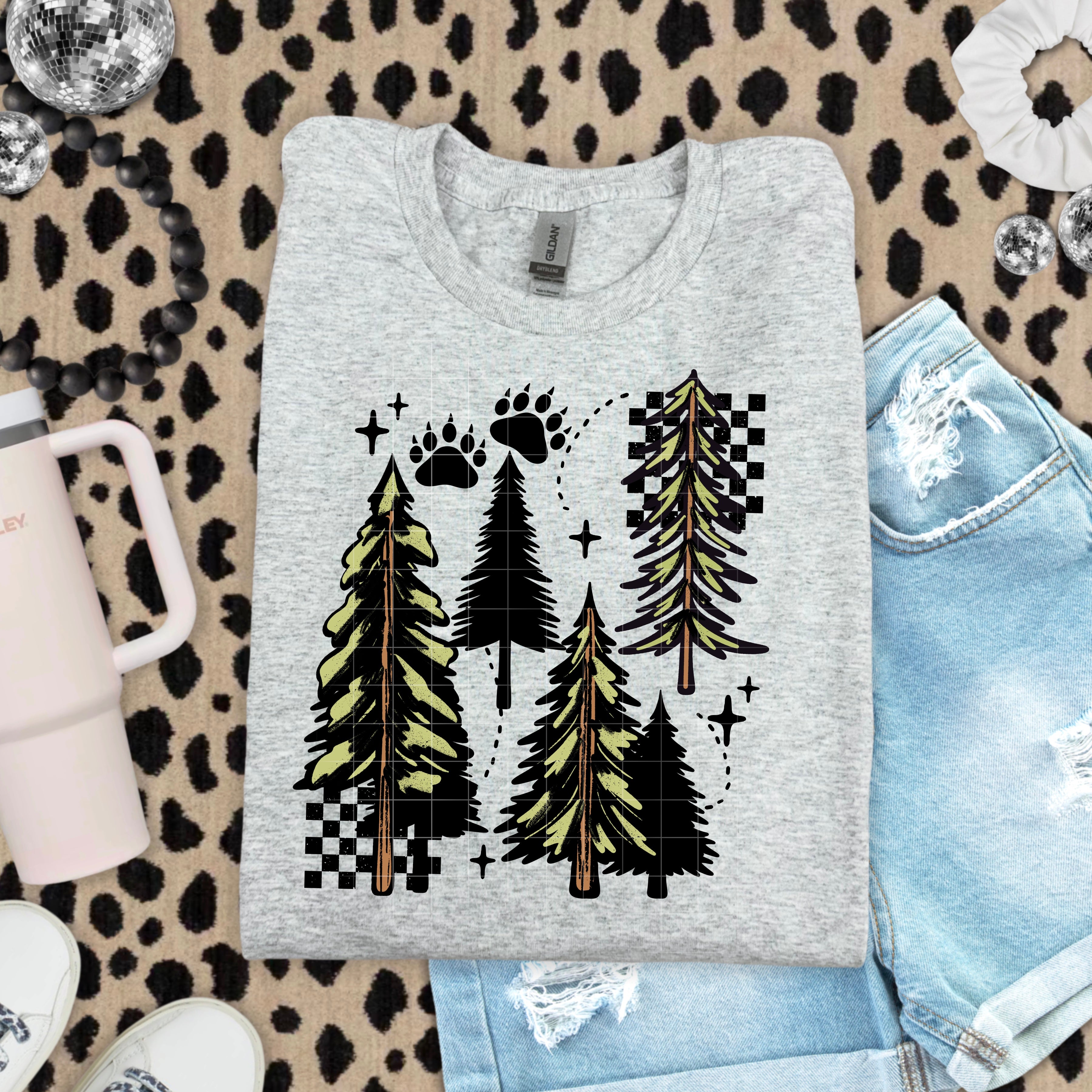 Outdoor Trees – Plaid Panther DTF Transfers