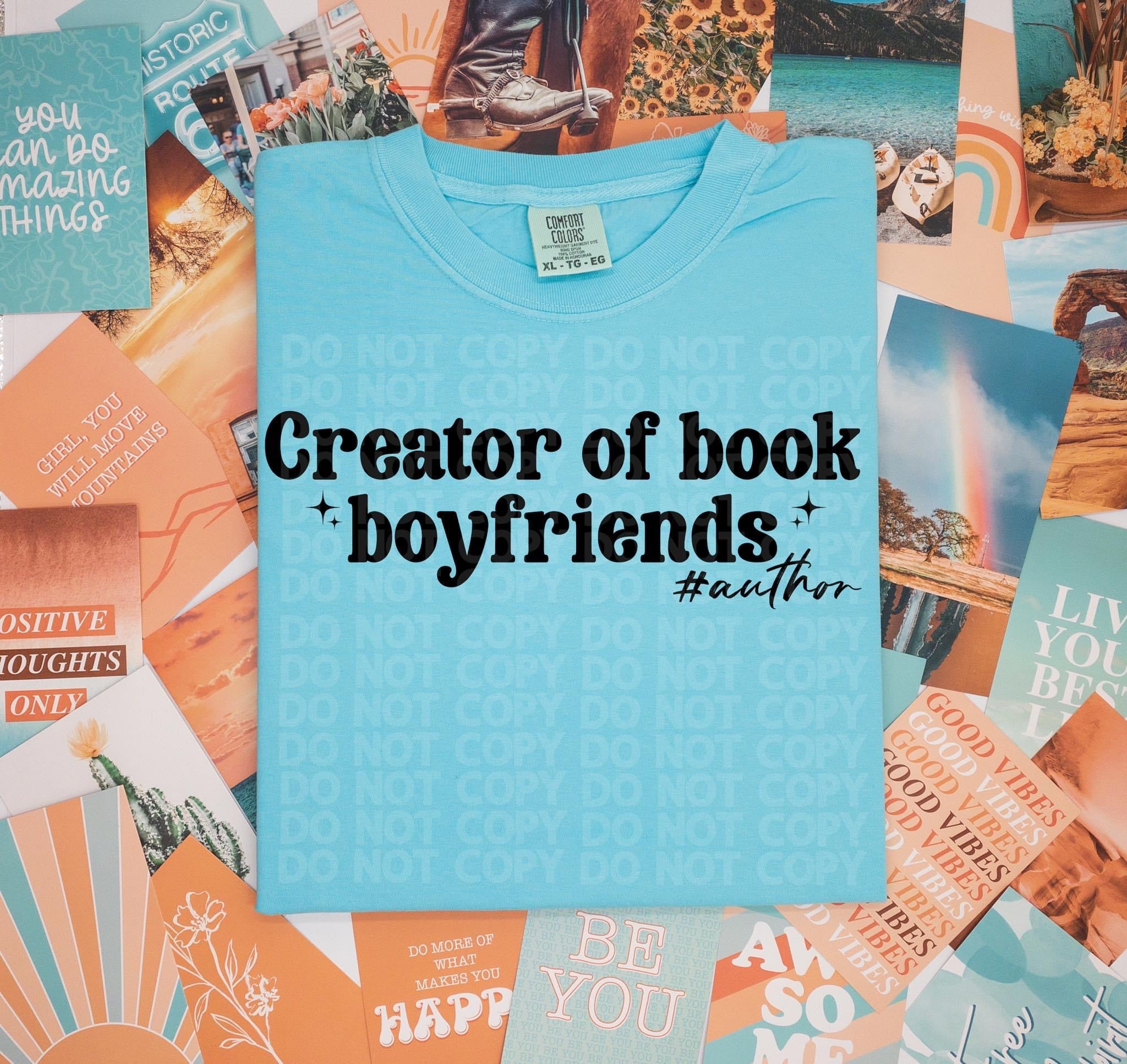 Creator Of Book Boyfriends Plaid Panther DTF Transfers Creator Of Book Boyfriends Plaid Panther DTF Transfers