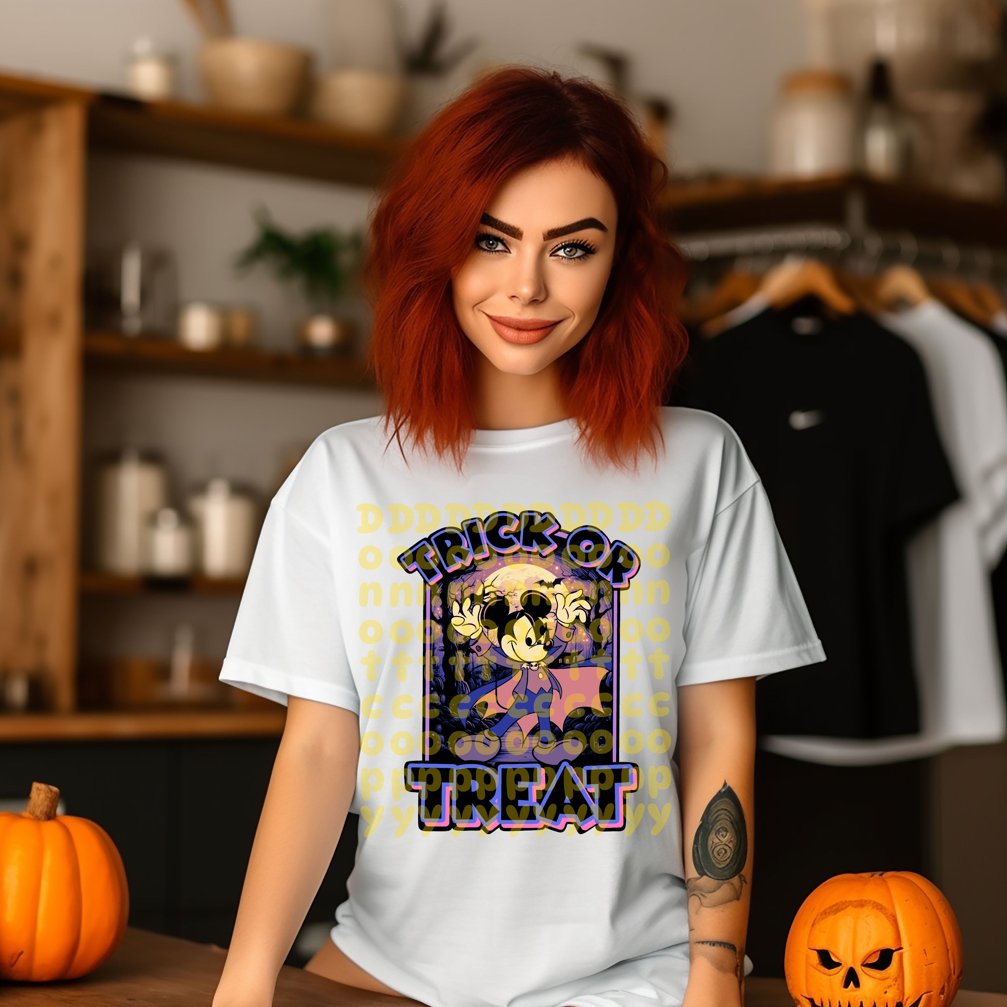 Vamp mick pink – Plaid Panther DTF Transfers