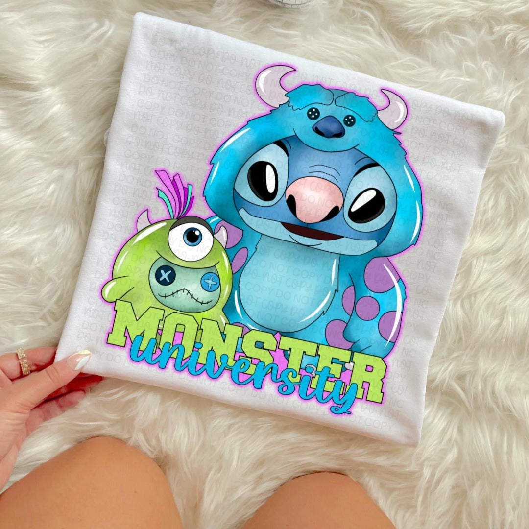 Monster University – Plaid Panther DTF Transfers
